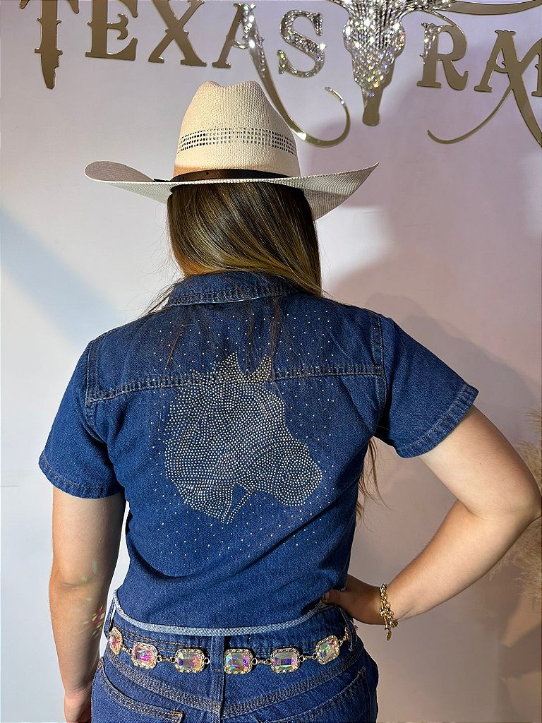 Conjunto Jeans Moda Country Texas Ranch - Texas Ranch Jeans