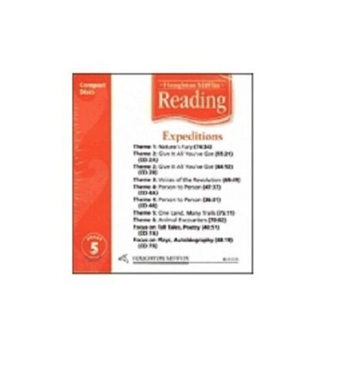 Houghton Mifflin Reading - Expeditions Grade 5 -Audio CD - Livraria Internacional SBS