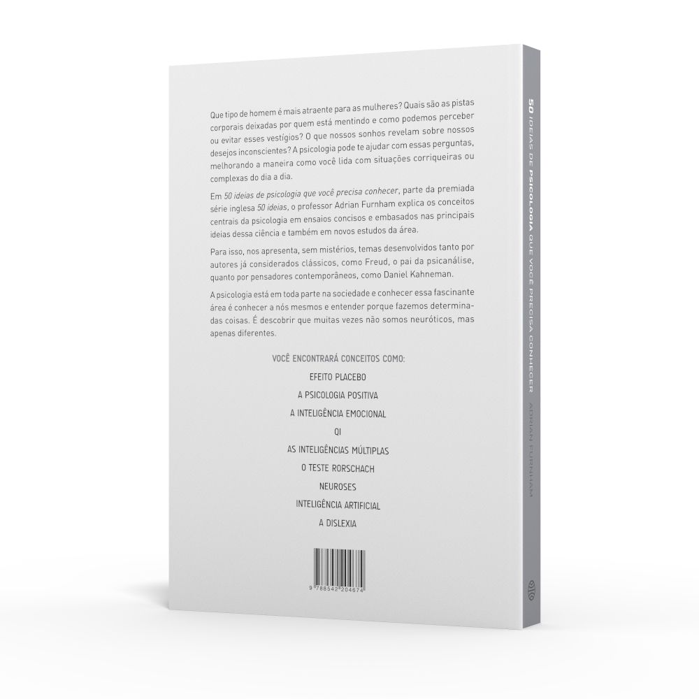 50 Ideias De Psicologia Que Você Precisa Conhecer 9788542204674