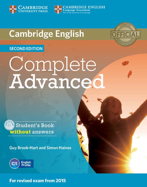 Complete Advanced - Student's Book Without Answers And CD-ROM - Second ...