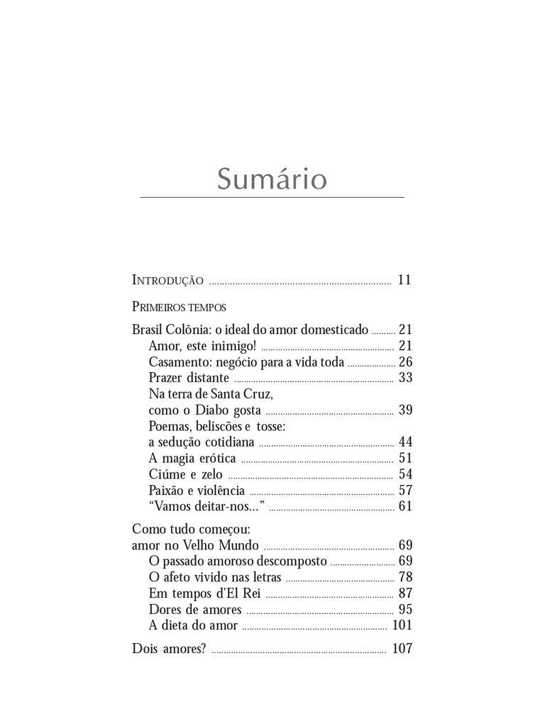 História Do Amor No Brasil 9788572443043 Livraria Internacional Sbs