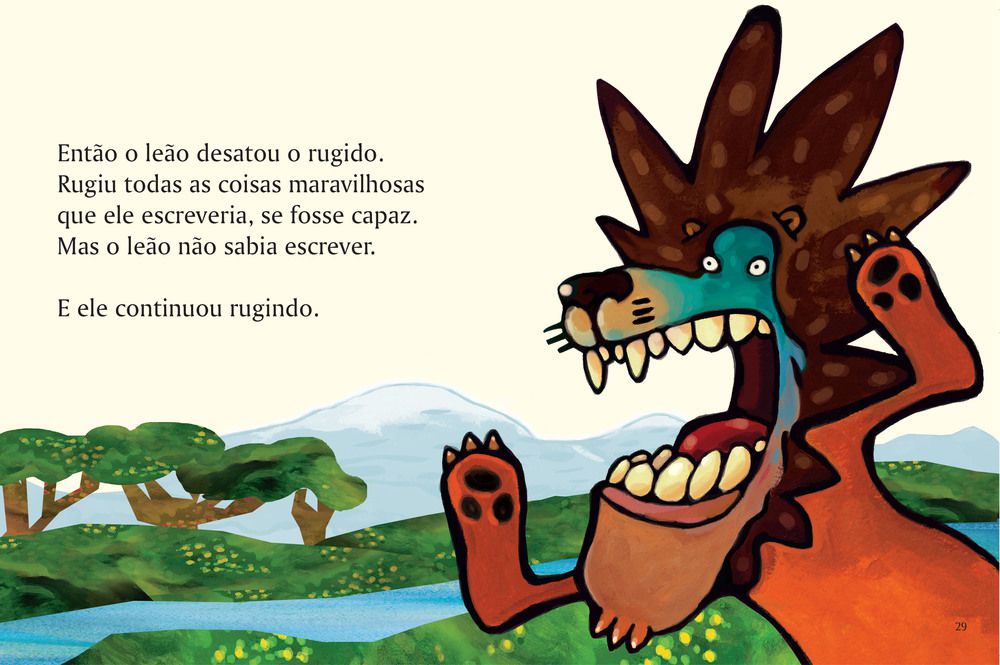 O Leão Que Não Sabia Escrever - RETOEDU