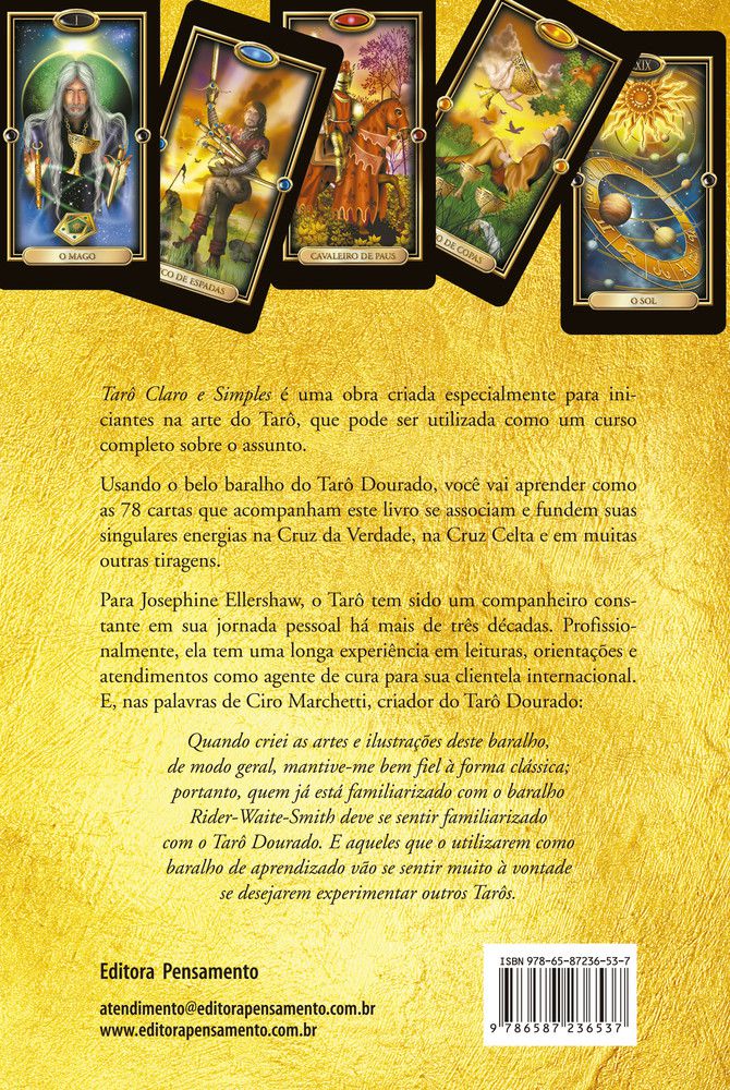 Taro Claro E Simples- Aprenda A Ler Cartas De Maneira 9786587236537 ...