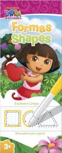Dora Aventureira - Formas - Escreve E Limpa - Livraria Internacional SBS