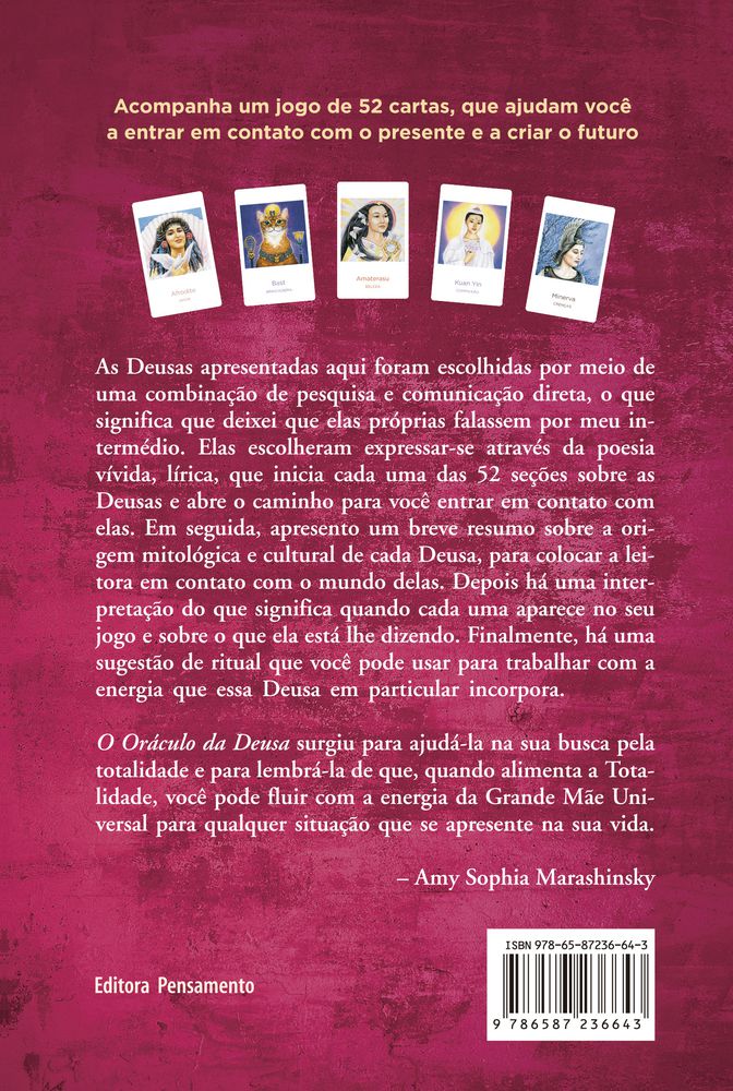 O Oráculo Da Deusa Um Novo Método De Adivinhação 9786587236643 ... O Oráculo Da Deusa Um Novo Método De Adivinhação 9786587236643 ...
