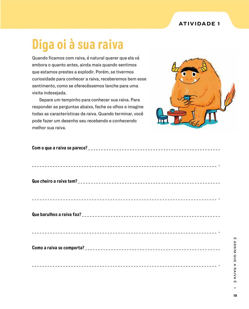 Atividades Para Extravasar A Raiva - BRAINCP