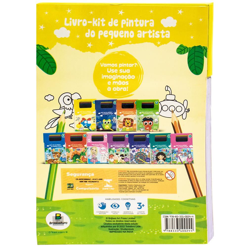 Kit De Pintura Do Pequeno Artista: Amarelo - Livraria Internacional SBS