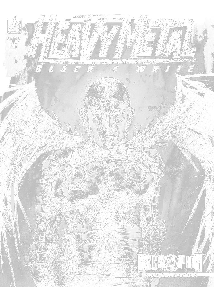 Heavy Metal - Black & White - Livraria Internacional SBS