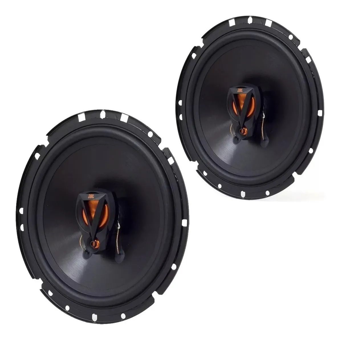 Alto Falante Selenium Flex 3 6TRFX50 6" 100W RMS 4 Ohms Triaxial Bobina Simples Preto e Laranja ...