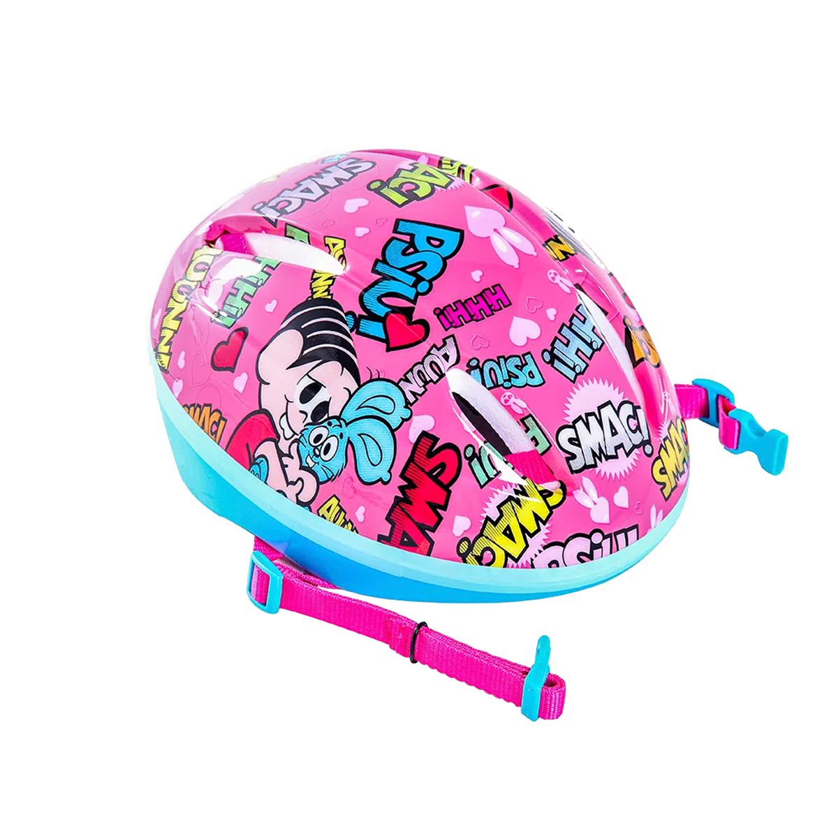 Capacete Infantil da Mônica P - Bel - Auto Equip