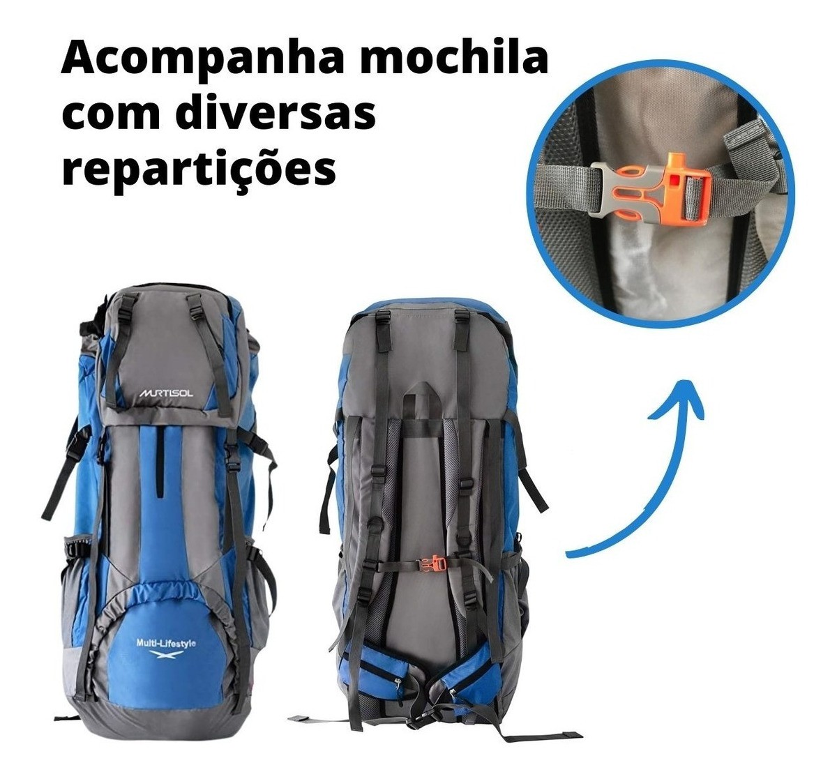 Prancha Stand Up Inflável Com Acessórios Azul e Branca - Murtisol ...