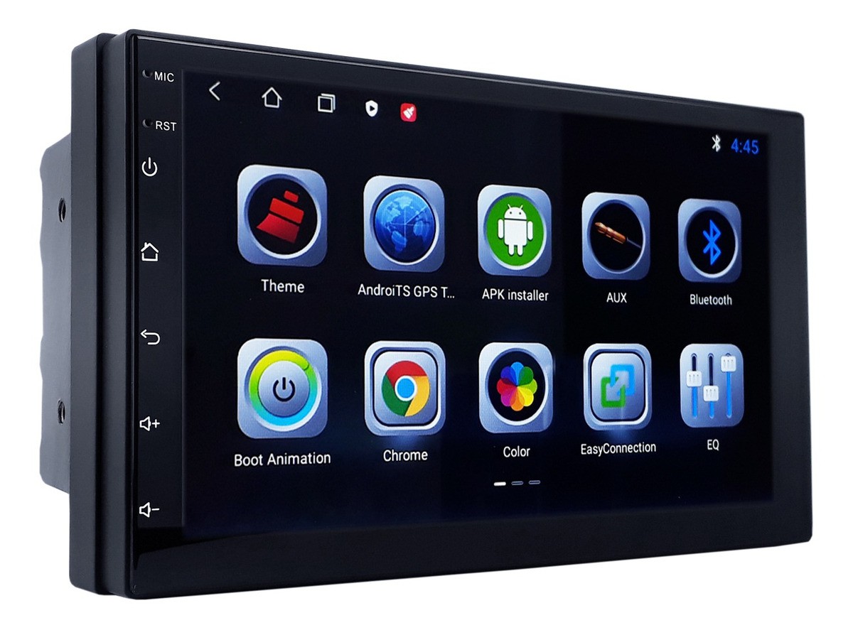Kit 2x Multimídia Android 11 Tela de 7 Polegadas 2 Din HT-7122 - H-tec ...