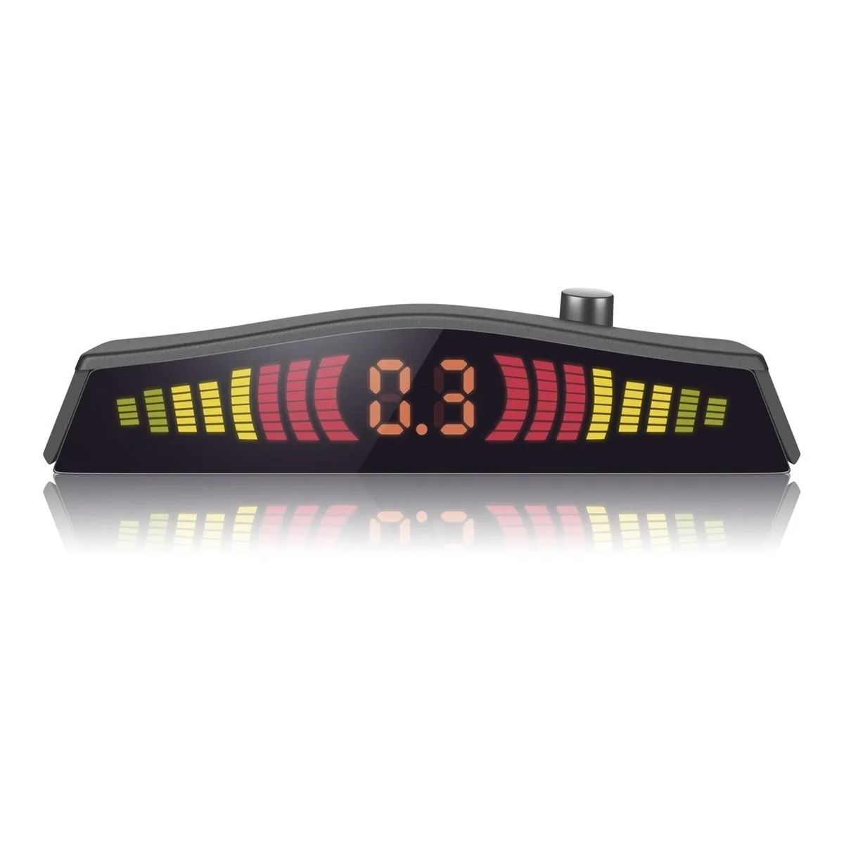 Sensor De Ré 4 Sensores Universais Estacionamento Display Led Colorido ...