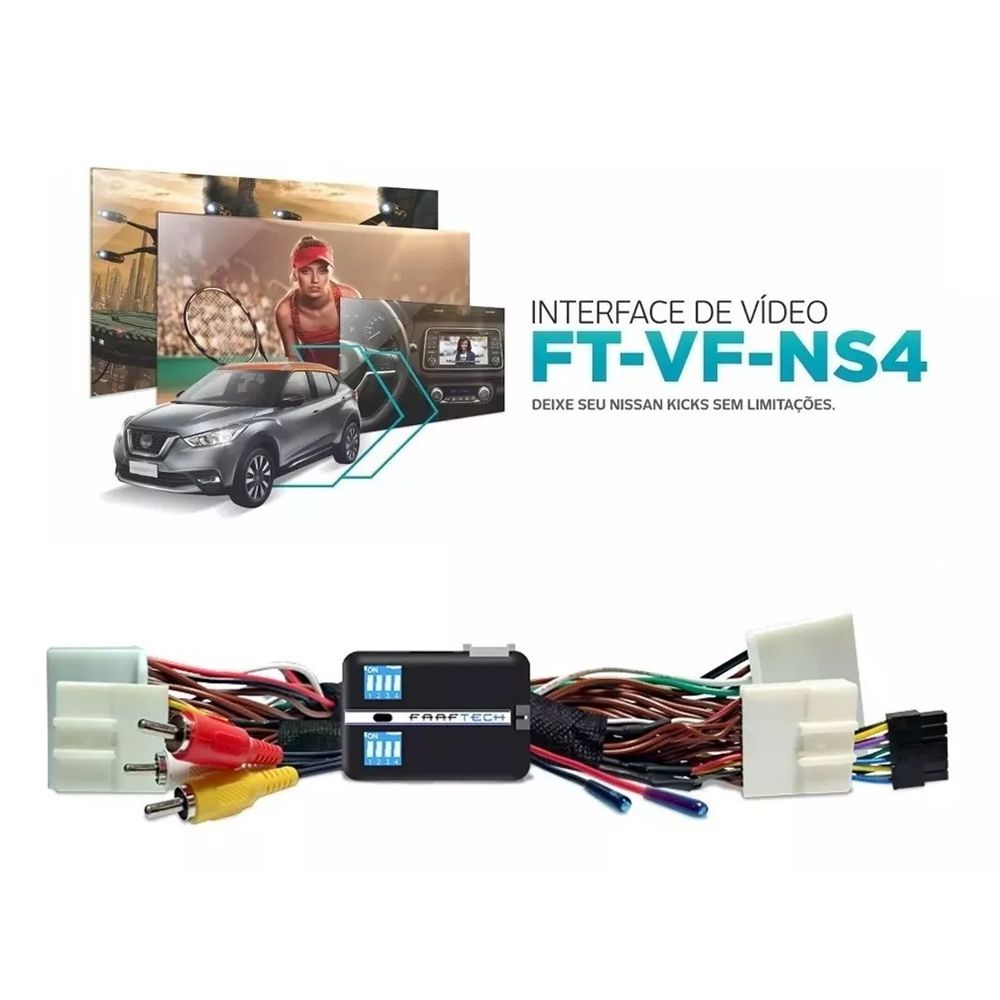 Interface Desbloqueio Tela em Movimento FT-VF-NS4 - Faaftech - Auto Equip