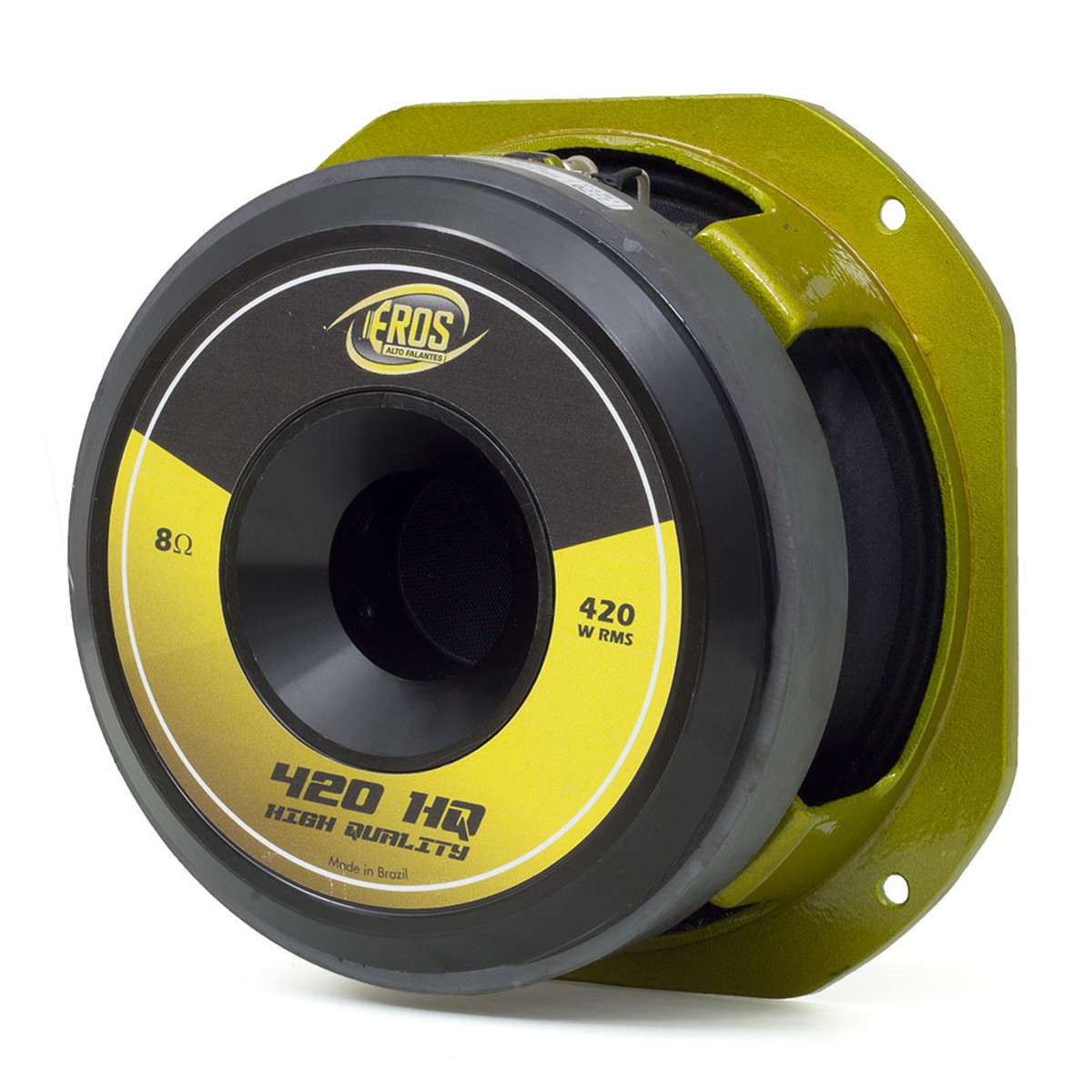 Alto Falante 8 Polegadas Eros Mid Bass E-420 HQ 420W 8 Ohms Paredão ...