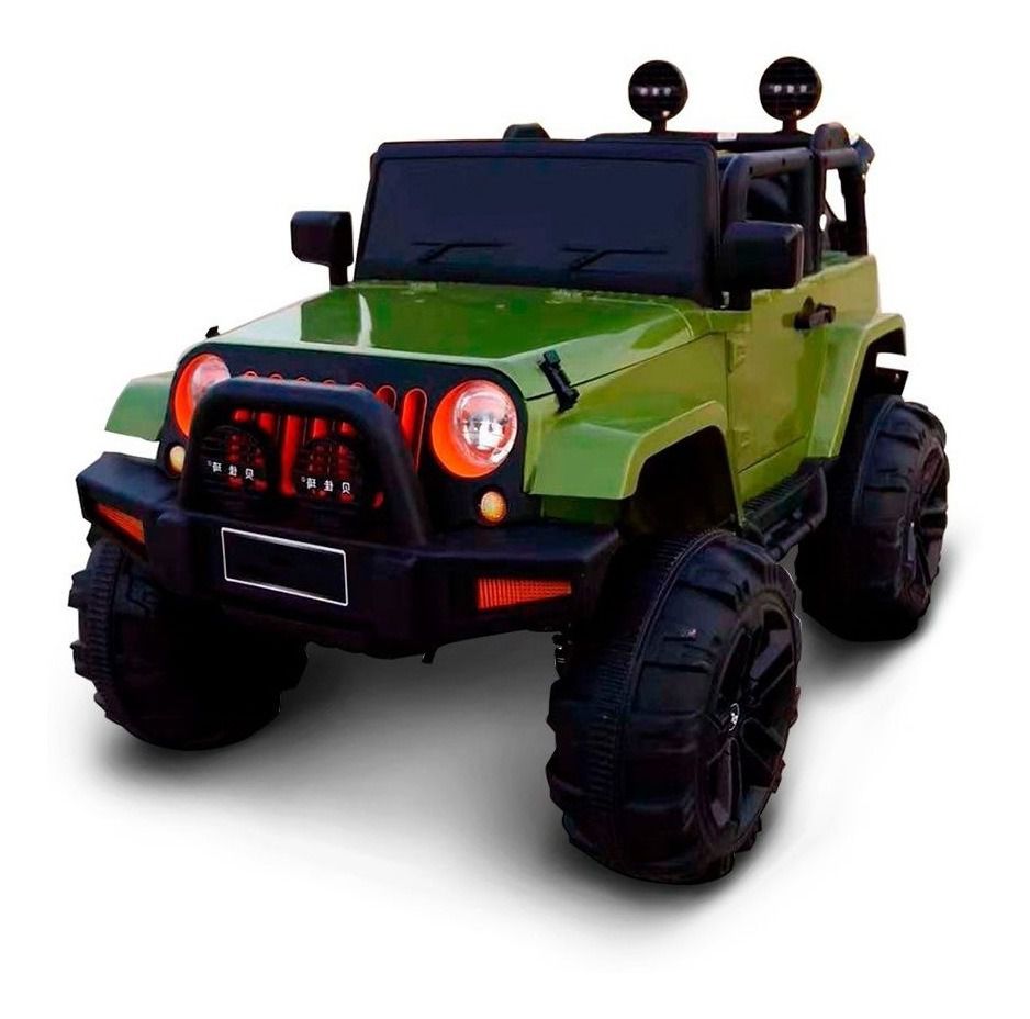 Mini Jipe Elétrico Infantil 12V Com Mp3 Som Usb Controle Bw028 - Impor ...