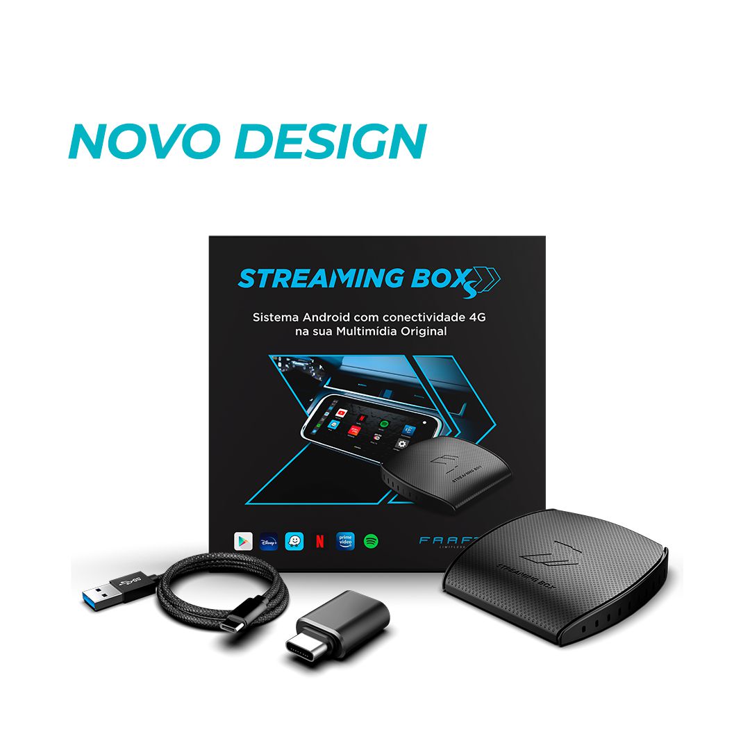 Streaming Box Soft Automotivo para Carros com Sistema Carplay Faaftech ...