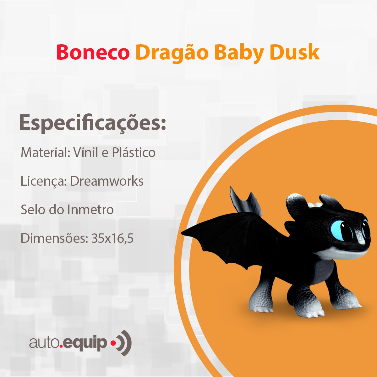 Boneco Dusk Baby Dragões Como Treinar Seu Dragão - Licenciada DreamWor ...