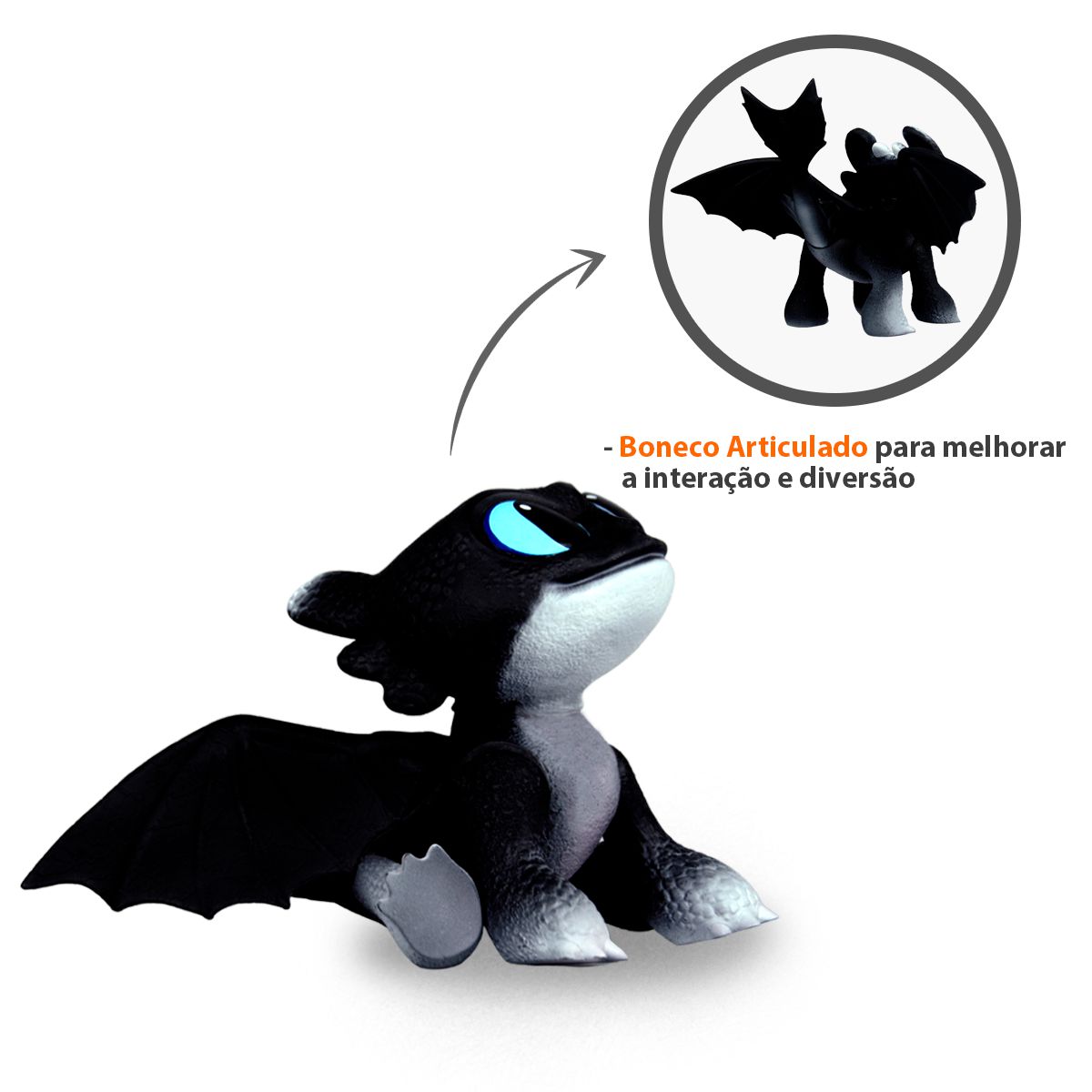 Boneco Dusk Baby Dragões Como Treinar Seu Dragão - Licenciada DreamWor ...