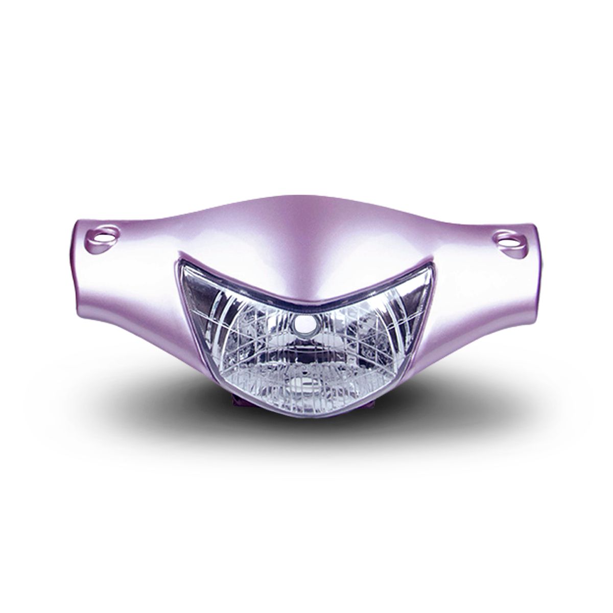 FAROL COMPL C/CAREN.S/FREIO A DISCO COMPAT.BIZ 125 KS/ES 10 ROSA PEROL ...