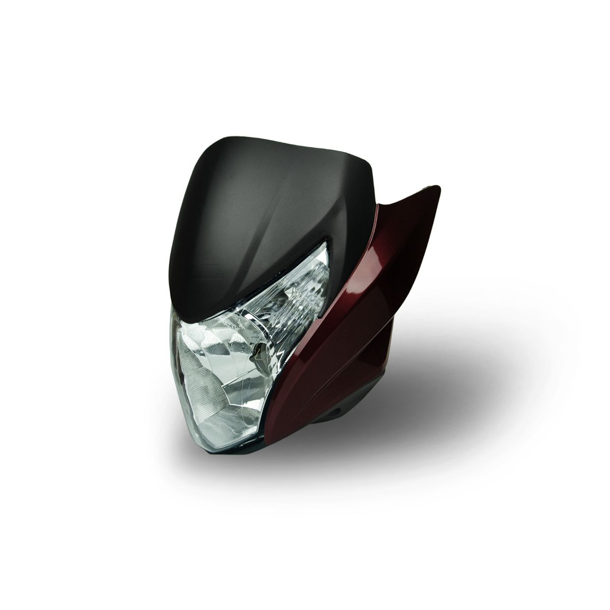 FAROL COMPL. C/ CAR. E LAT. TITAN 150 ESD/EX 2011/12 VERM. METAL. - NAO ...