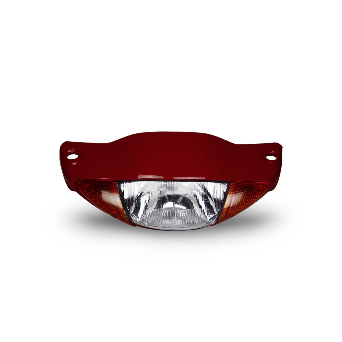 FAROL COMPL. C/ CAREN.E PISCAS COMPAT. A BIZ 100 98/99/00/01 VERMELHO ...