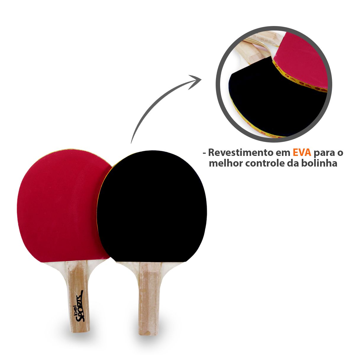 KIT TENIS DE MESA - 2 RAQ + 2 SUPORTES + 1 REDE + 3 BOLINHAS #40 - Auto ...