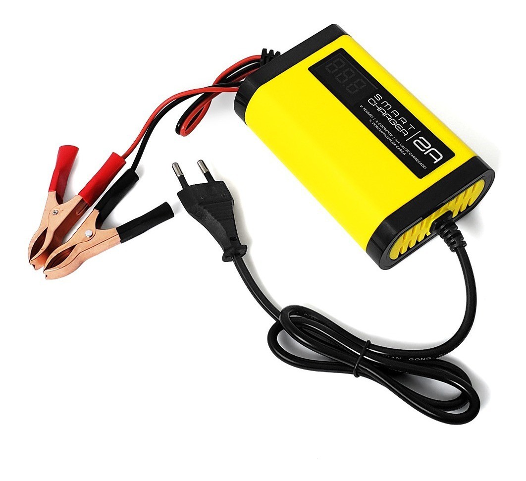 Carregador de Bateria Automotivo Smart Charger 2A Inteligente - Bivolt ...
