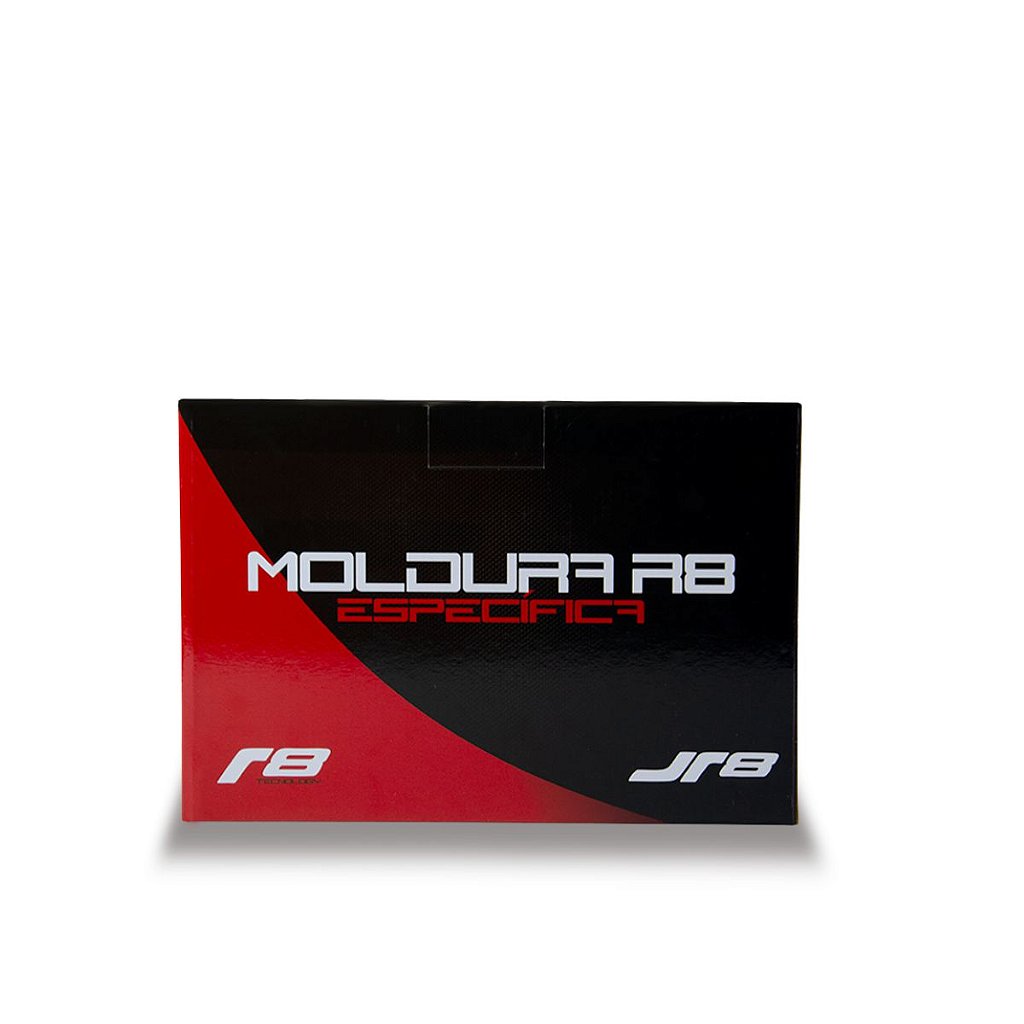 MOLDURA CRETA JR8 9" C/ CONECTORES S/ CAMBUS JT30MOLCRET10 - Auto Equip