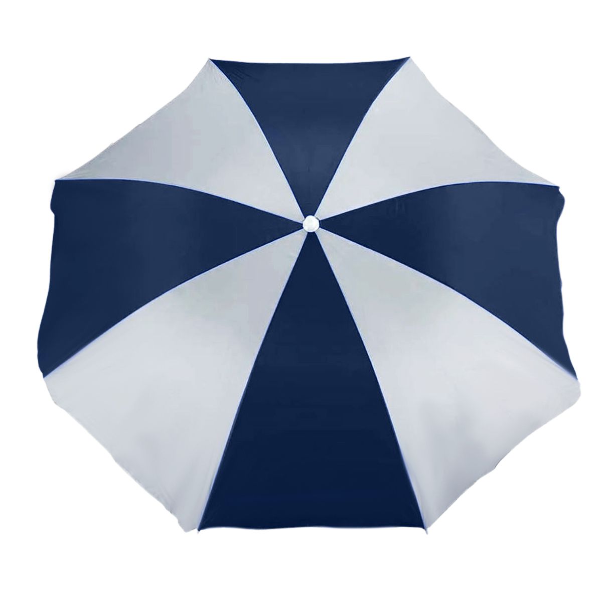 Guarda-Sol Azul Marinho e Branco 1,80m Poliéster FPS 70 - Mor - Auto Equip