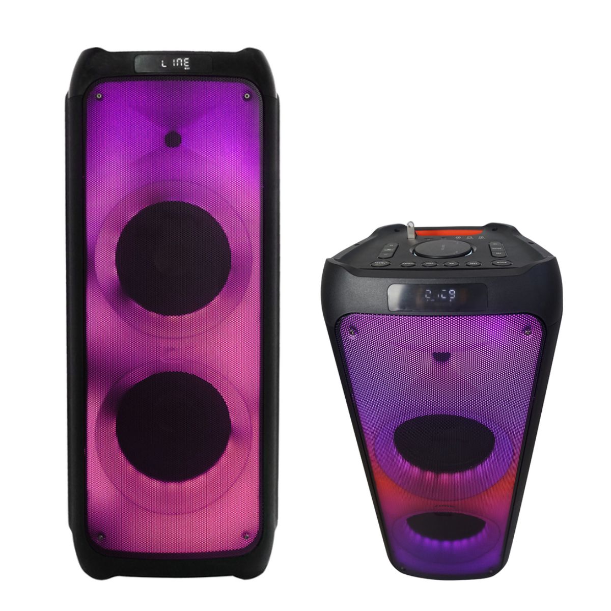 Microfone Profissional LS300 + Caixa de Som Beatbox - Auto Equip