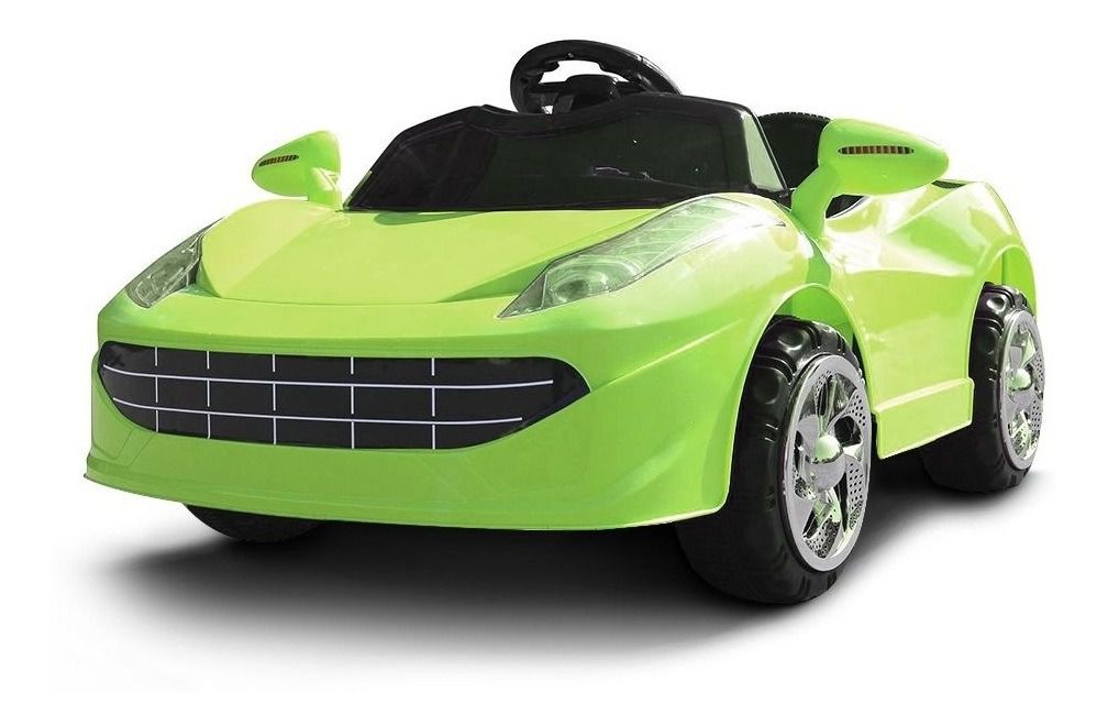 Carrinho Elétrico Infantil 6v Com Controle Menino Menina Verde ...
