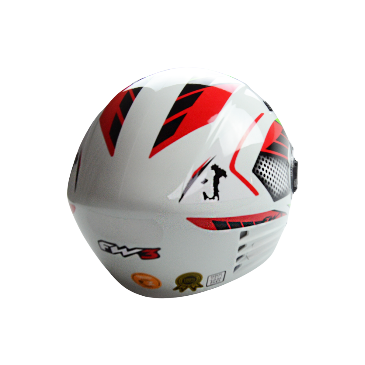 Capacete Aberto X Open FW3 Itália Brasil Jamaica E USA Com Diversos ...