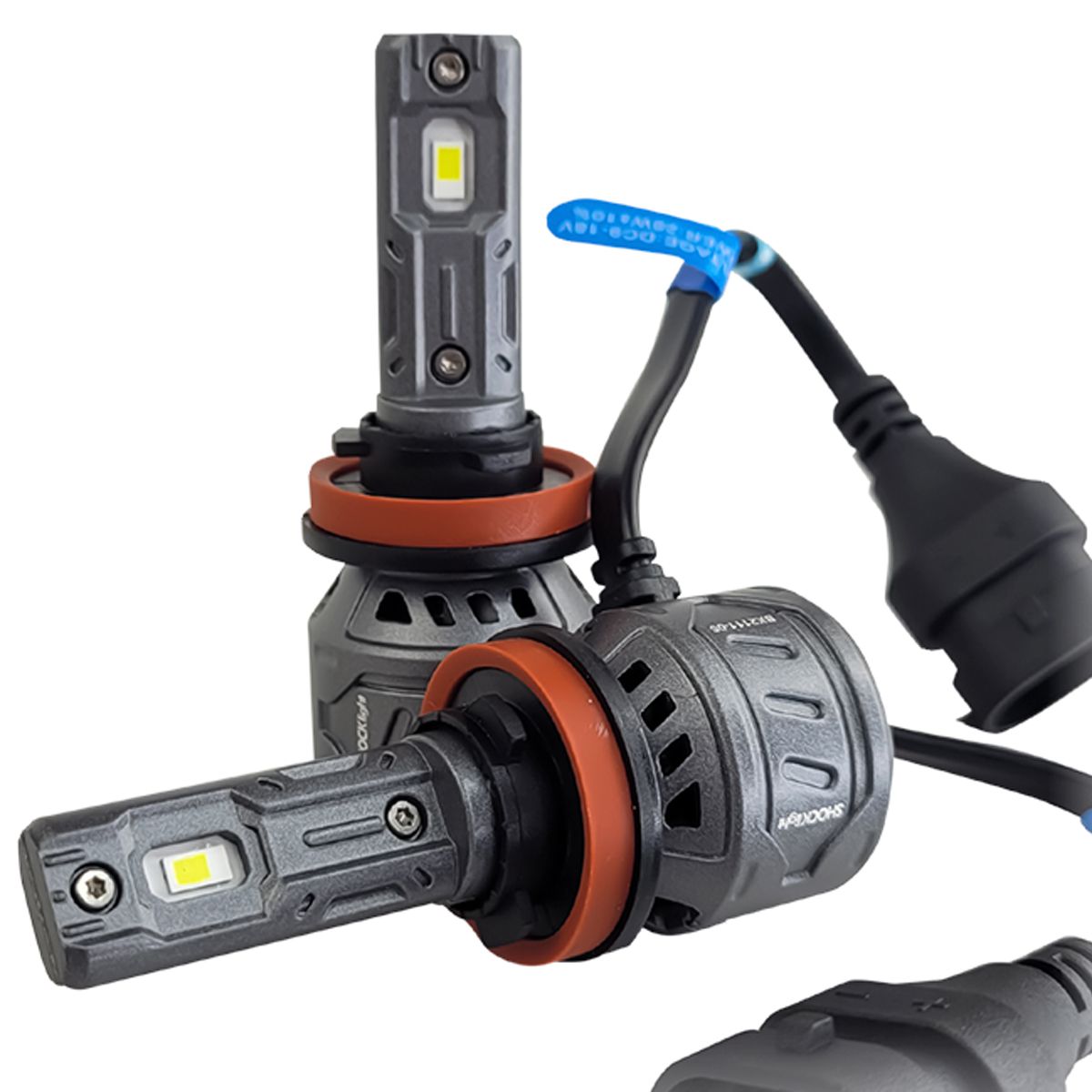 Kit UltraLed S17 Nano T-Cross 6000K 3 Pares H7 H11 H8 - Shocklight - Auto Equip