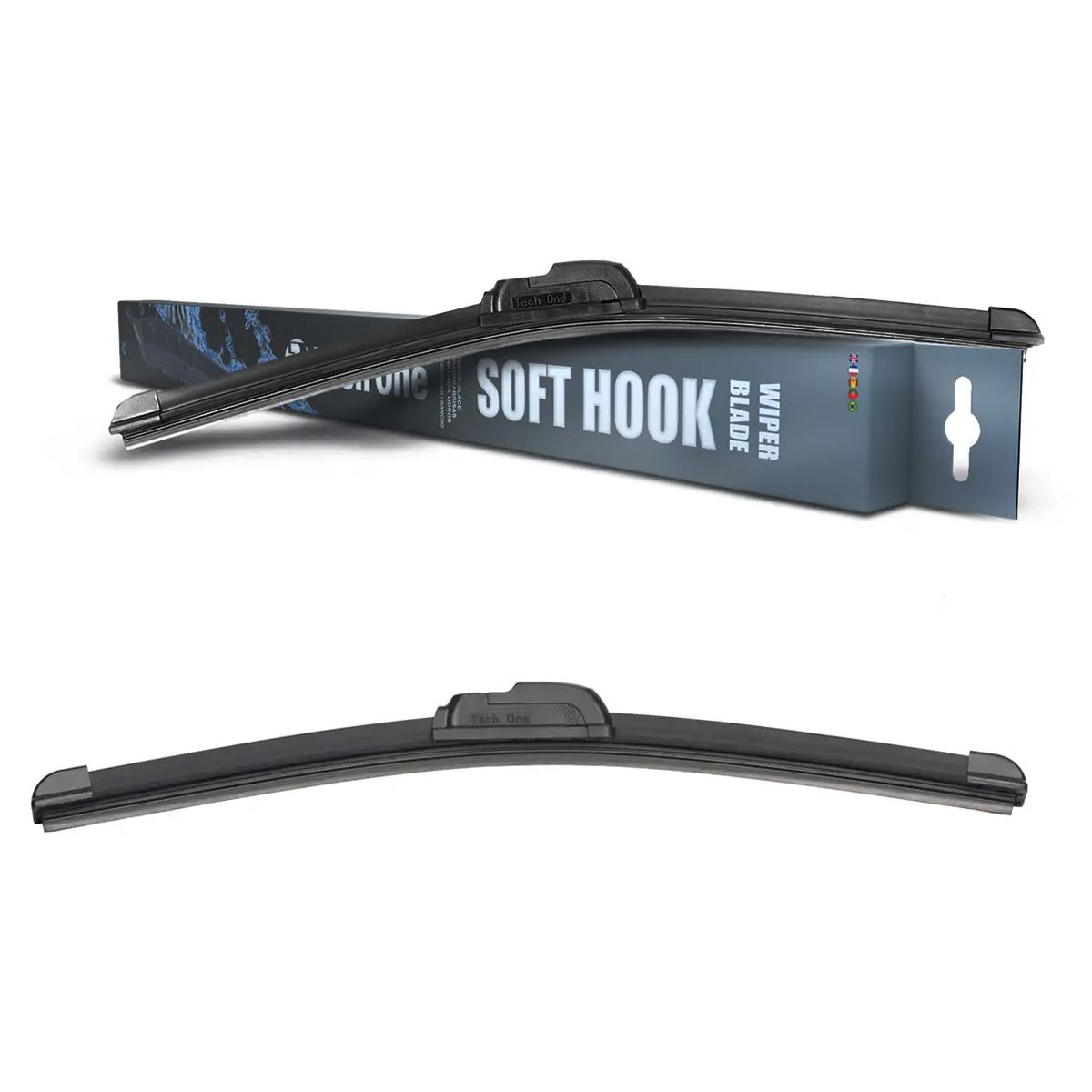 Palheta Automotiva Soft Hook 15 Polegadas Linha Code Deslizamento Suave Haste Maleável Tech One ...