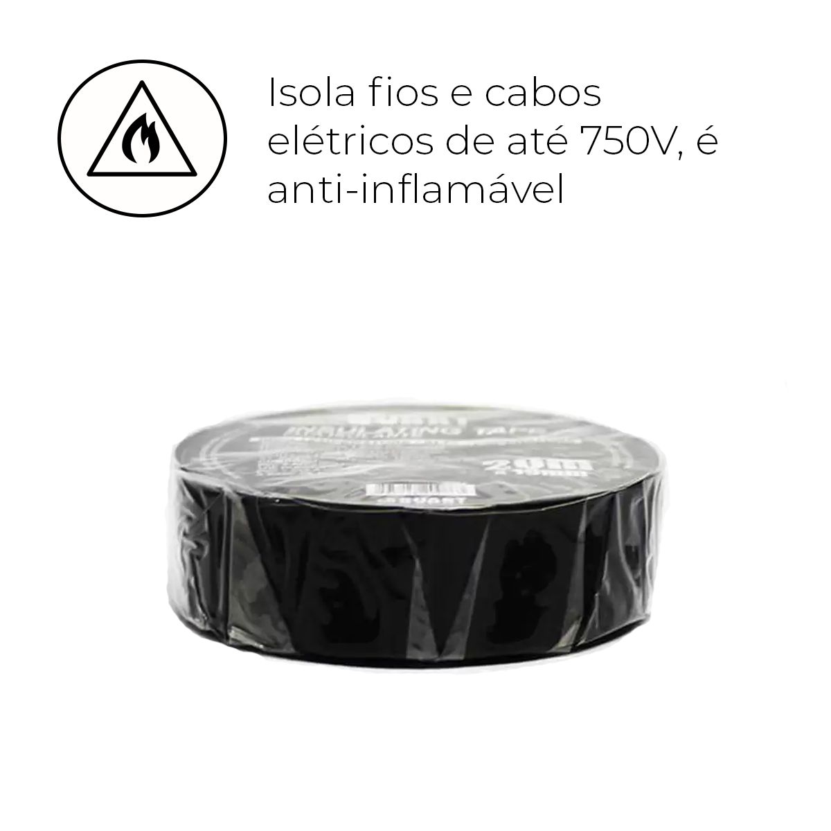 Fita Isolante Svart Tech One Ideal Para Sistemas Elétricos Automotivos ...