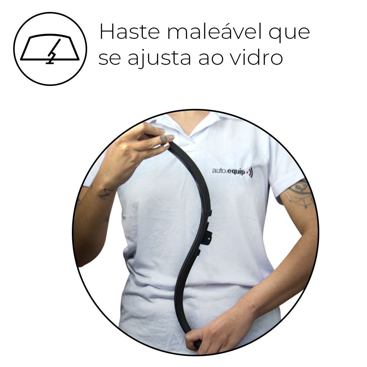 Palheta Automotiva Soft Smart Code 22 Polegadas Com Encaixe Sob Medida Fabricada Em Plástico E ...