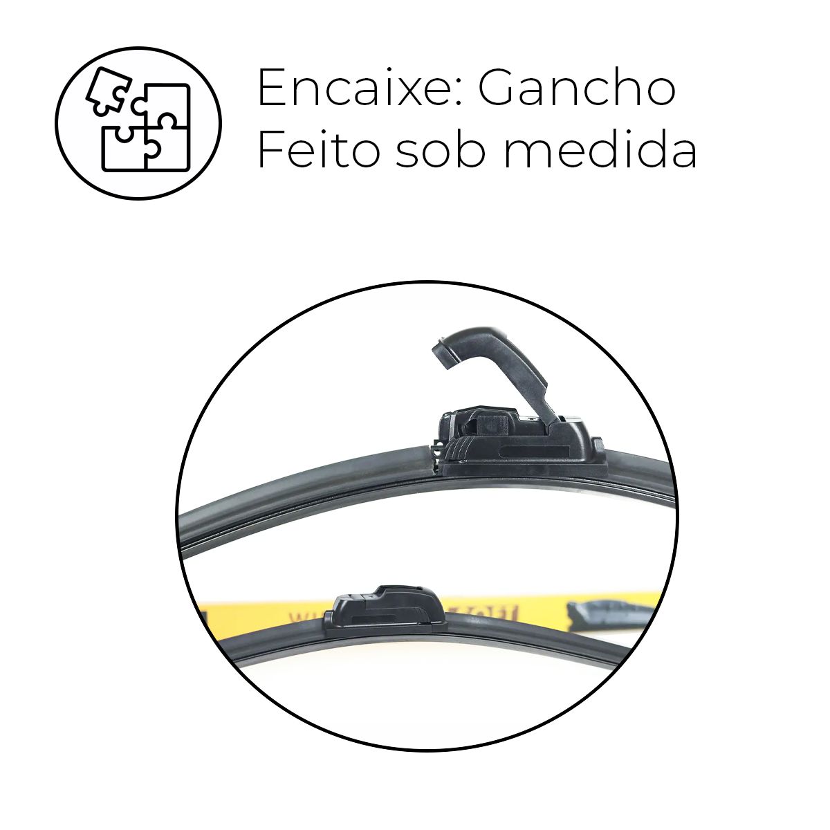 Palheta Automotiva Soft Smart Linha Code 28 Polegadas Durabilidade E Resistência Haste Maleável ...