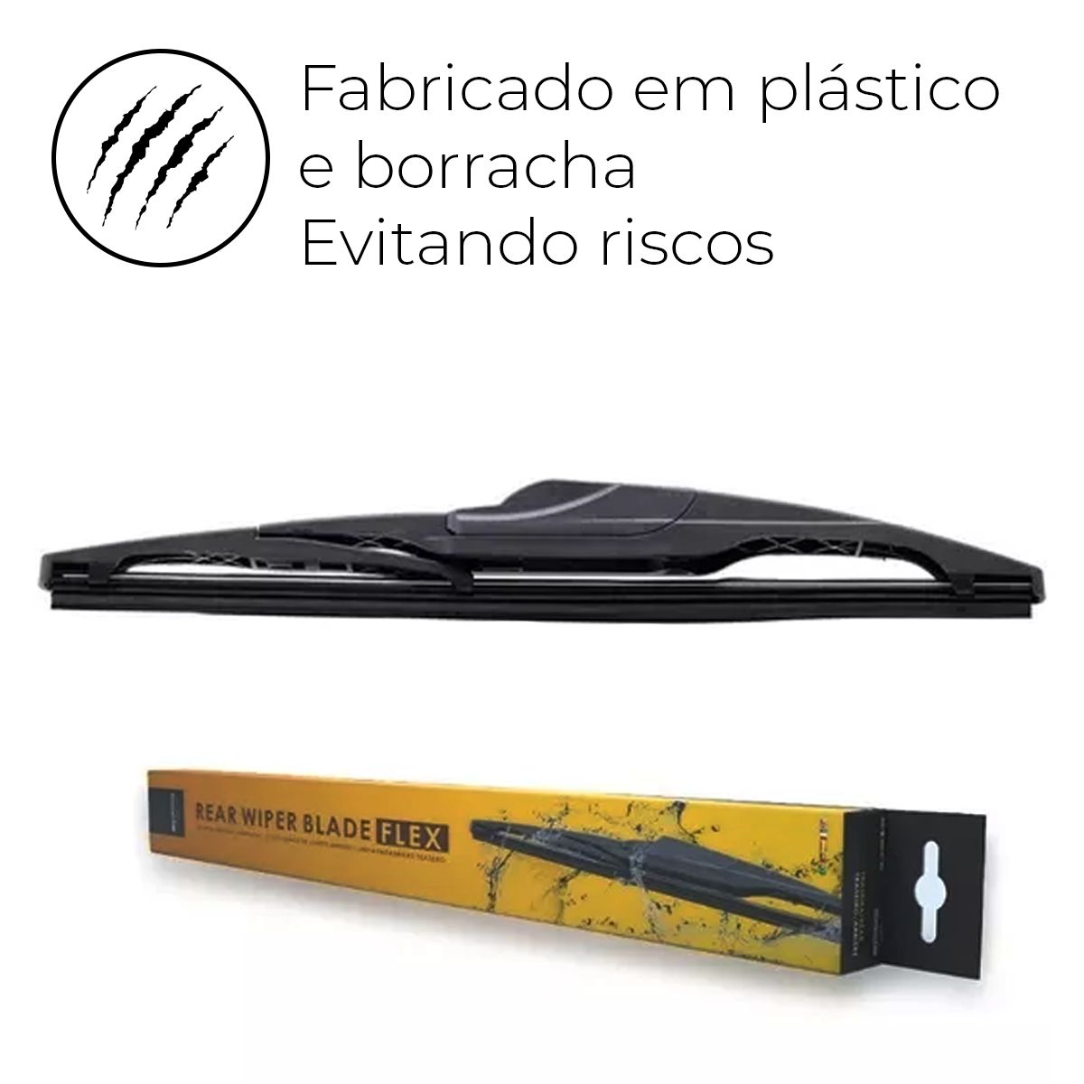 Palheta Automotiva 14 Polegadas Traseira Carenada Linha Code Adaptadores Compatíveis TB/TG/TH/TA ...