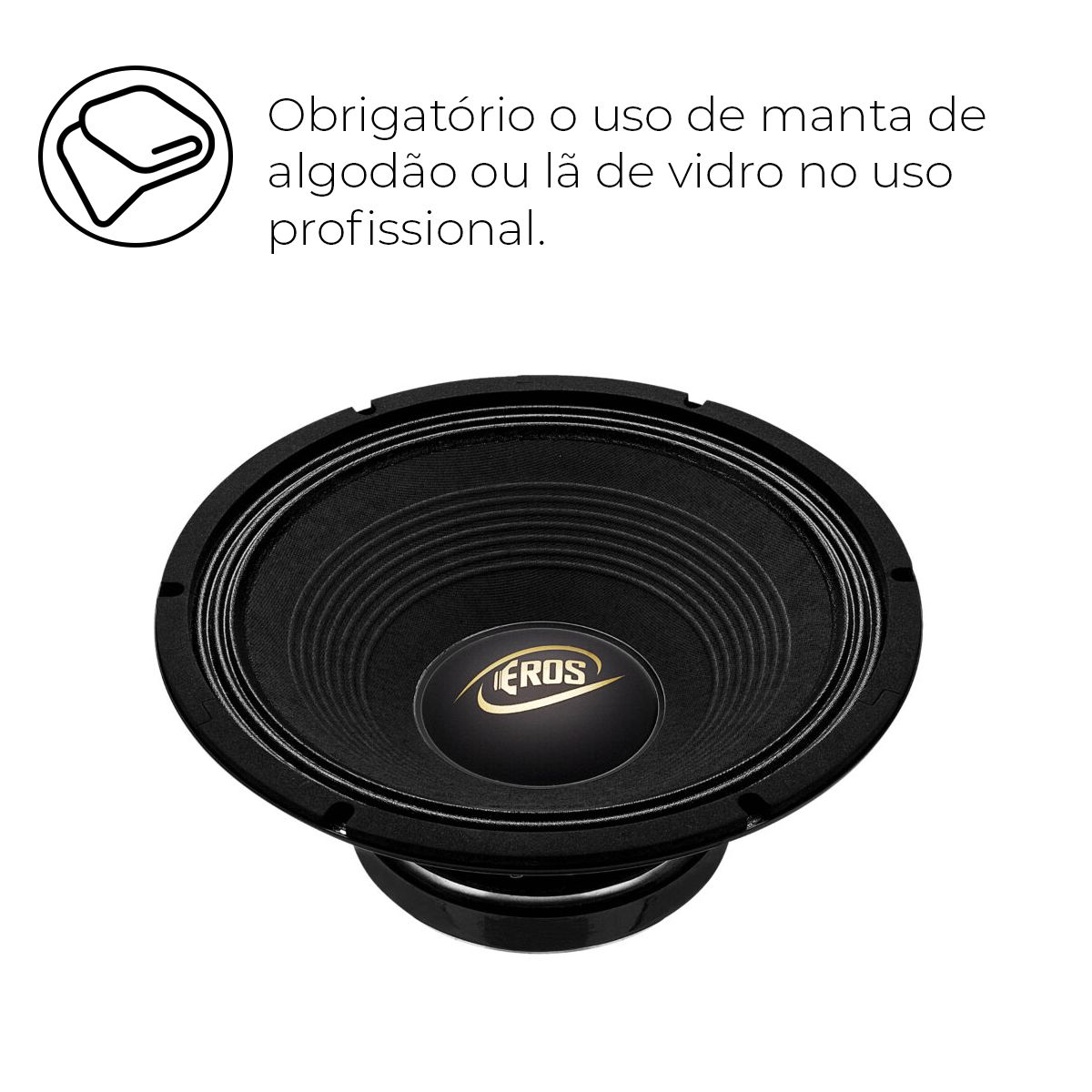 Alto Falante 12 Polegadas Eros Para Som Profissional Potência 400w RMS ...