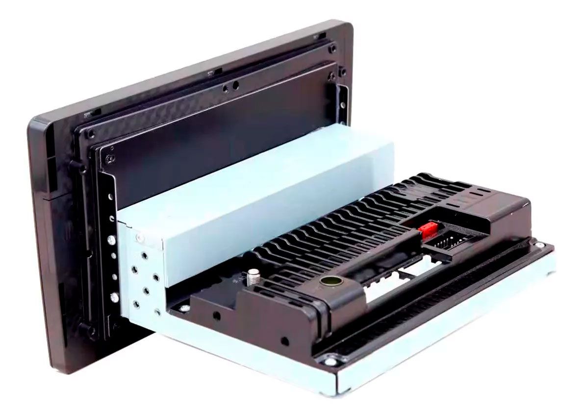 Central Multimidia 9" 1 din Android 2 H-Tech HT-9823CA GPS Bluetooth CarPlay/Android Auto 2gb ...