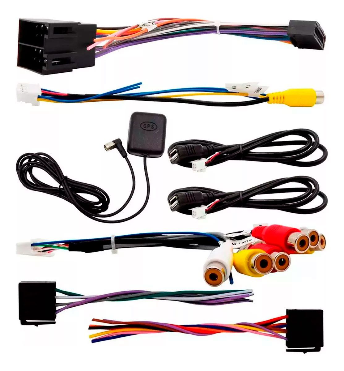 Central Multimidia 9" 1 din Android 2 H-Tech HT-9823CA GPS Bluetooth CarPlay/Android Auto 2gb ...