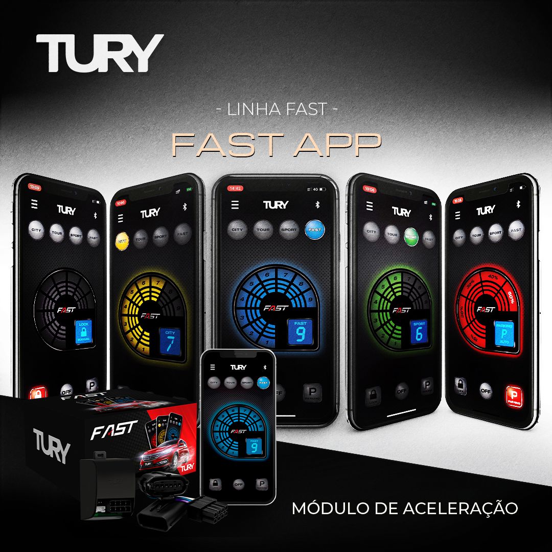 Módulo Variador de Avanço Tury Fast Max 5.0 A Prius RAV4 Camry SW3 ...
