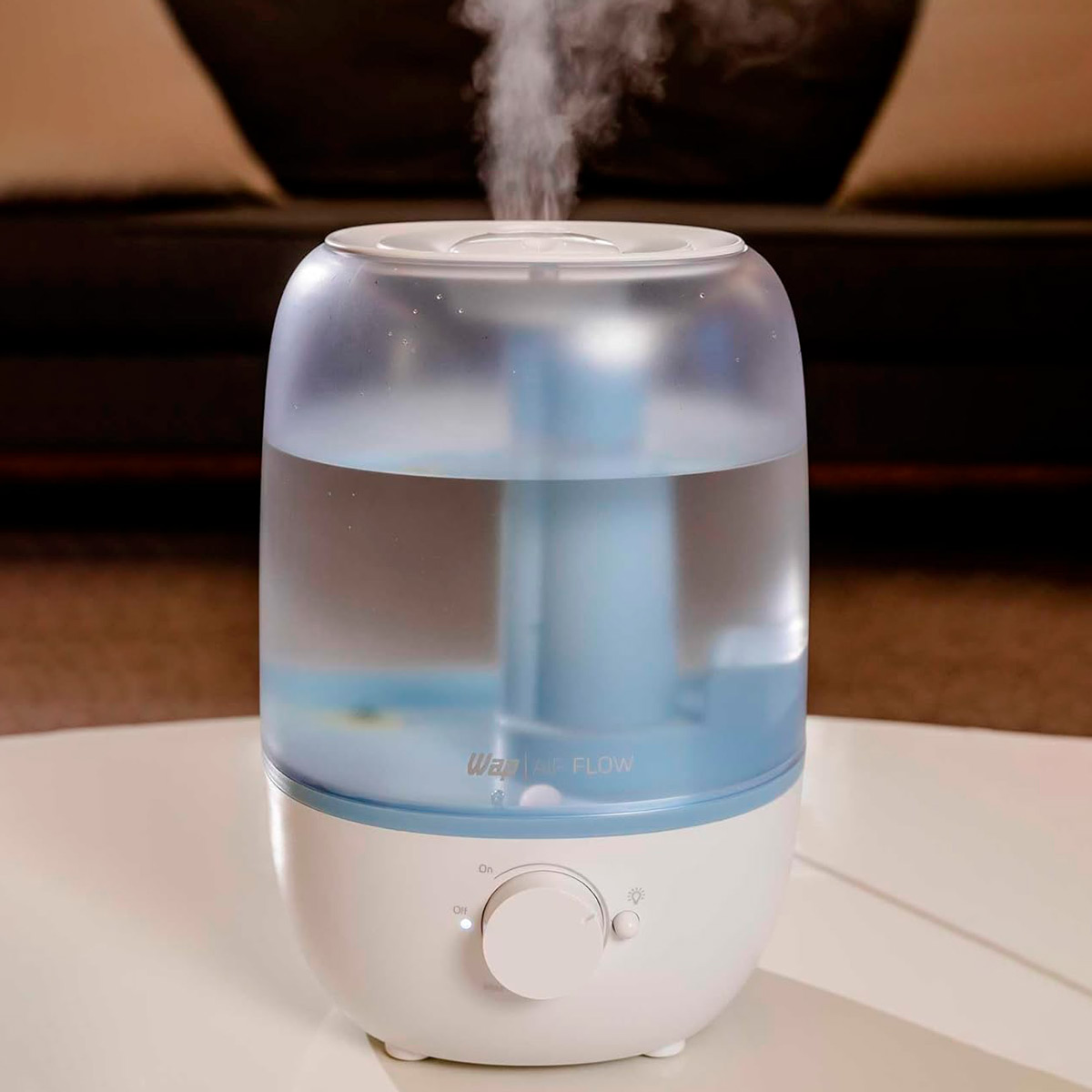 Umidificador de Ar Ultrassônio Air Flow U2 Iluminária Aromatizador Silencioso Bivolt - WAP ...