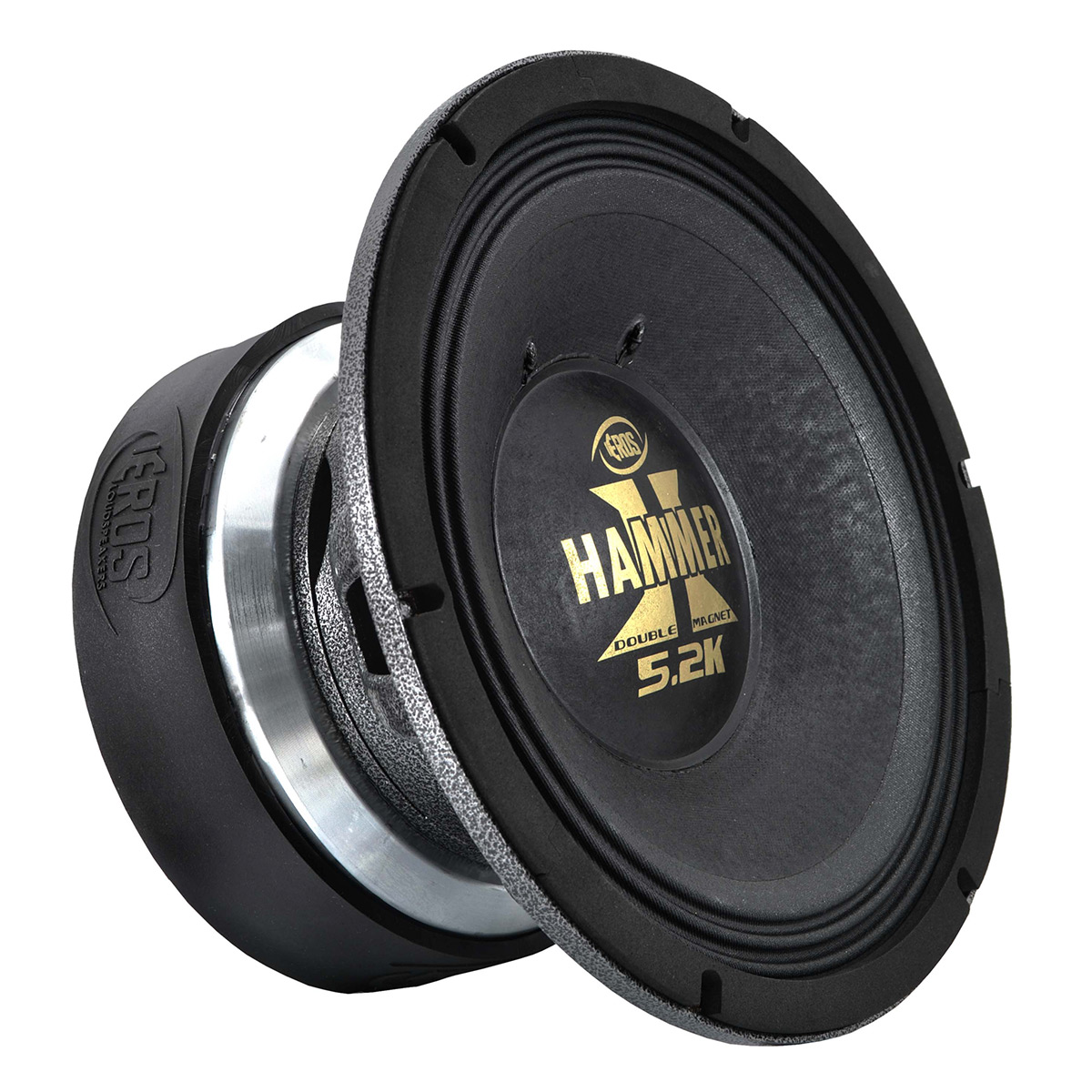 Alto Falante Woofer E-12 Hammer 5.2K 12" Polegadas Potência 2600W RMS 4 Ohms 5200W PMPO - Eros ...