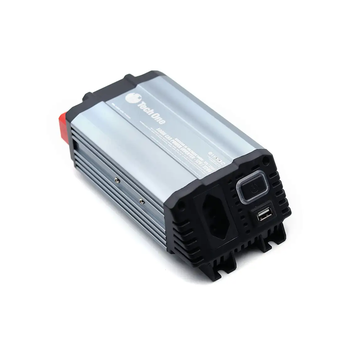 Inversor De Voltagem Potência 500w Converte 12v Para 220v - Tech One ...