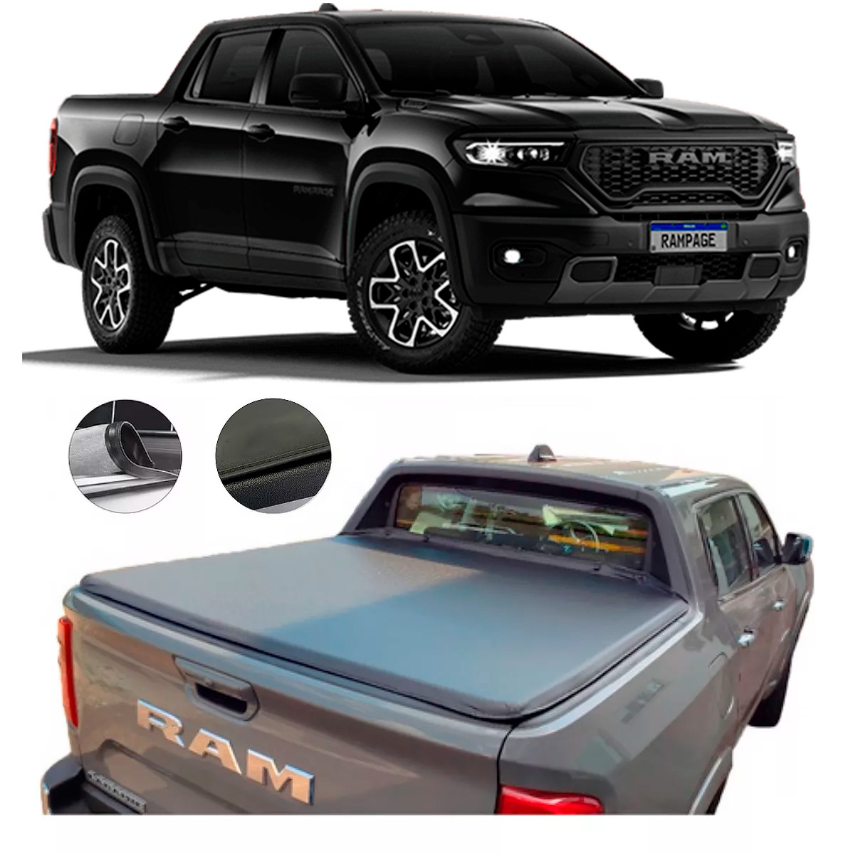 Capota Lona Marítima RAM Rampage 2023 em diante - Capotas Paraná - Auto ... Capota Lona Marítima RAM Rampage 2023 em diante - Capotas Paraná - Auto ...