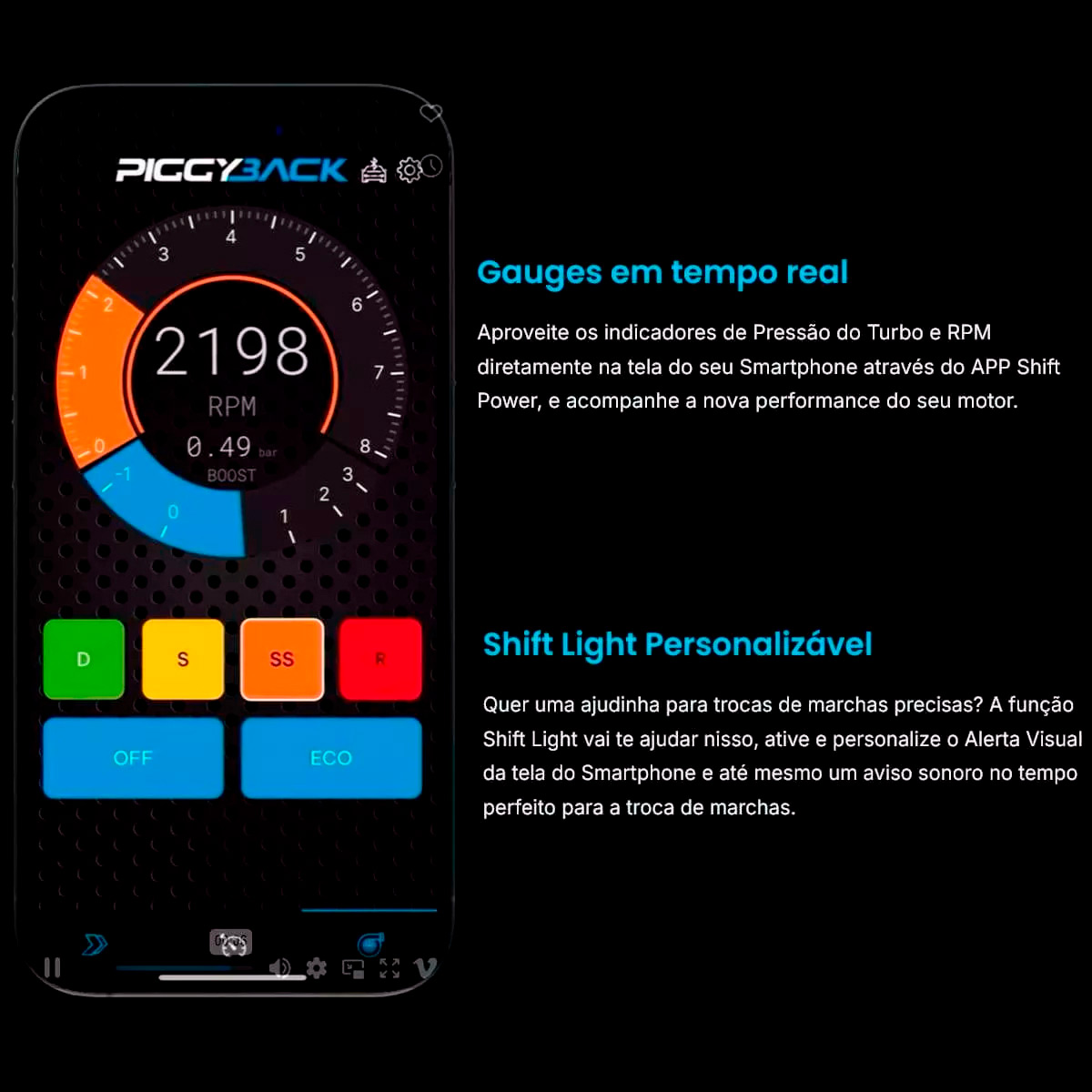 PiggyBack Modulo Chip Aumento Potencia Torque One Motor Turbo Stage ...