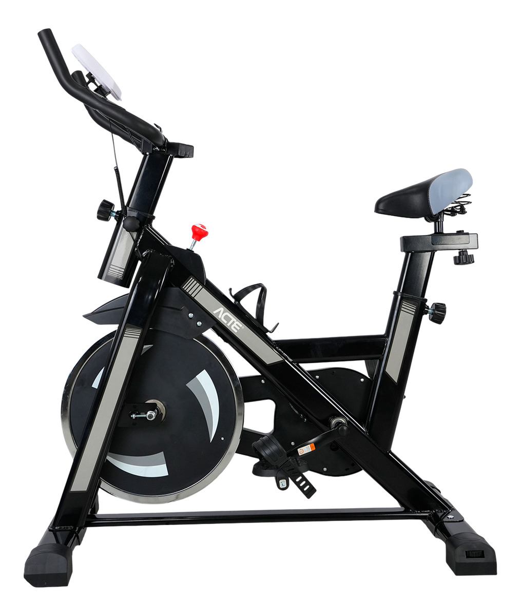 Bicicleta Bike Spinning Acte BSP13 Monitor Completo Regulagem Altura ...