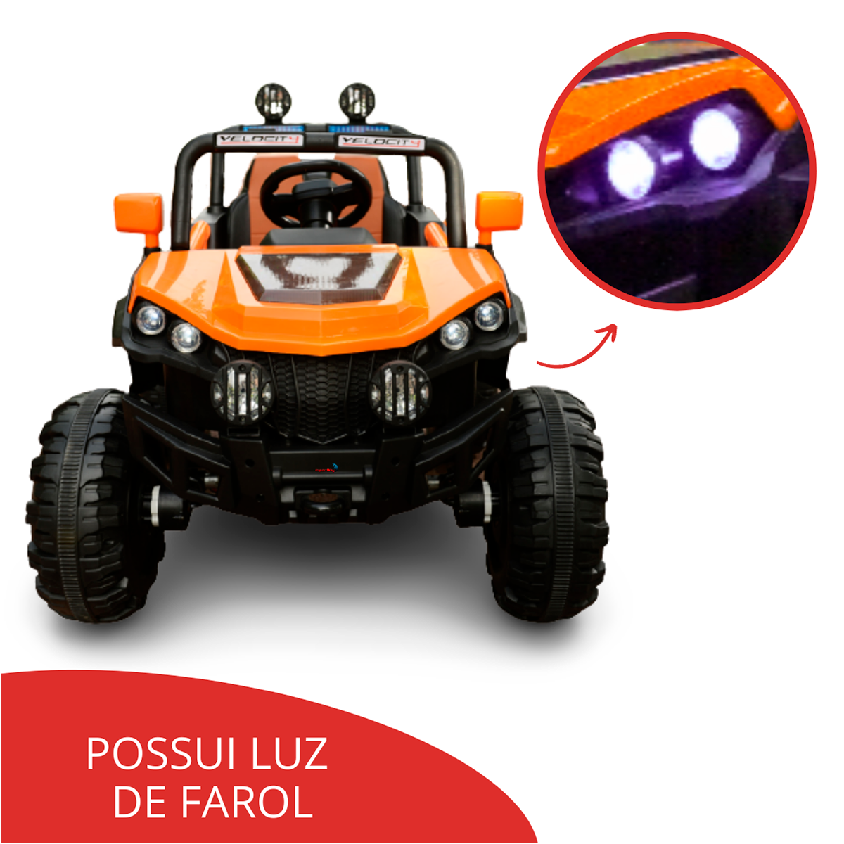Mini Carrinho UTV Quadriciclo Elétrico Infantil Criança 12V com ...